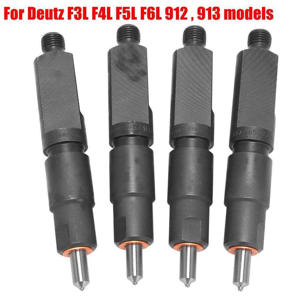 4 шт. новые форсунки дизельного топлива для Deutz F3L912 F4L912 F5L912 ...