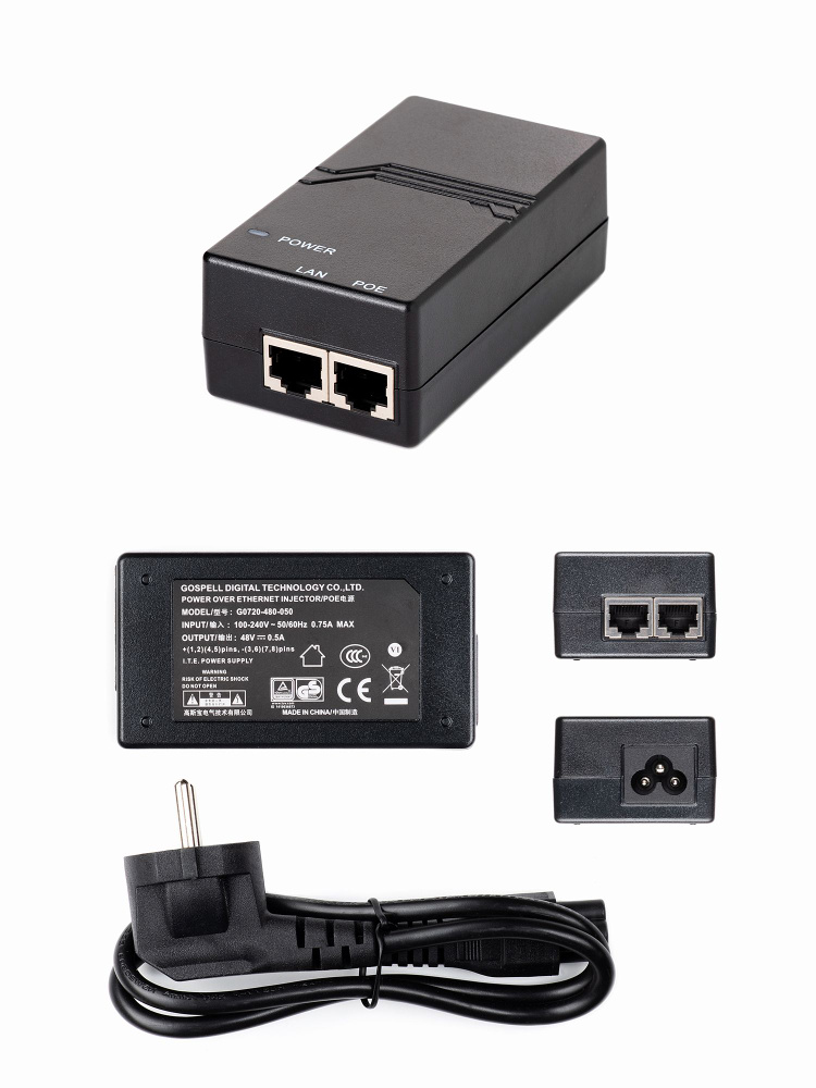 Gospell Digital Technology PoE-инжектор G-0720-480-050 - купить с ...