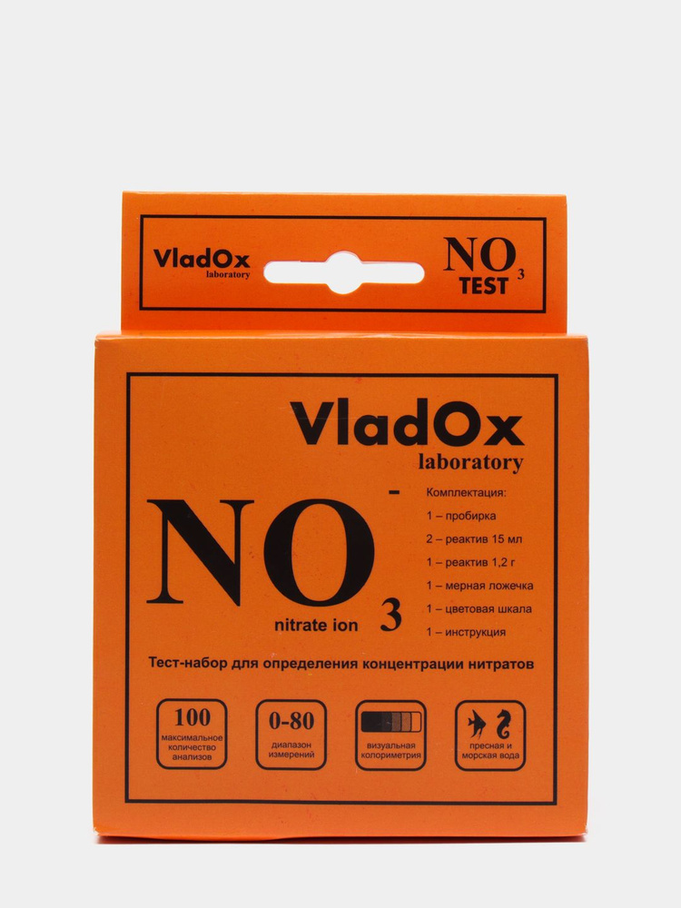 Тест для измерения концентрации нитратов VladOx NO3 тест - купить с ...