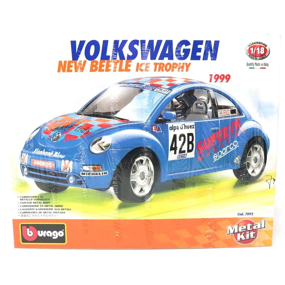 Volkswagen New Beetle Ice Trophy 1999 1:18 cборная модель автомобиля ...