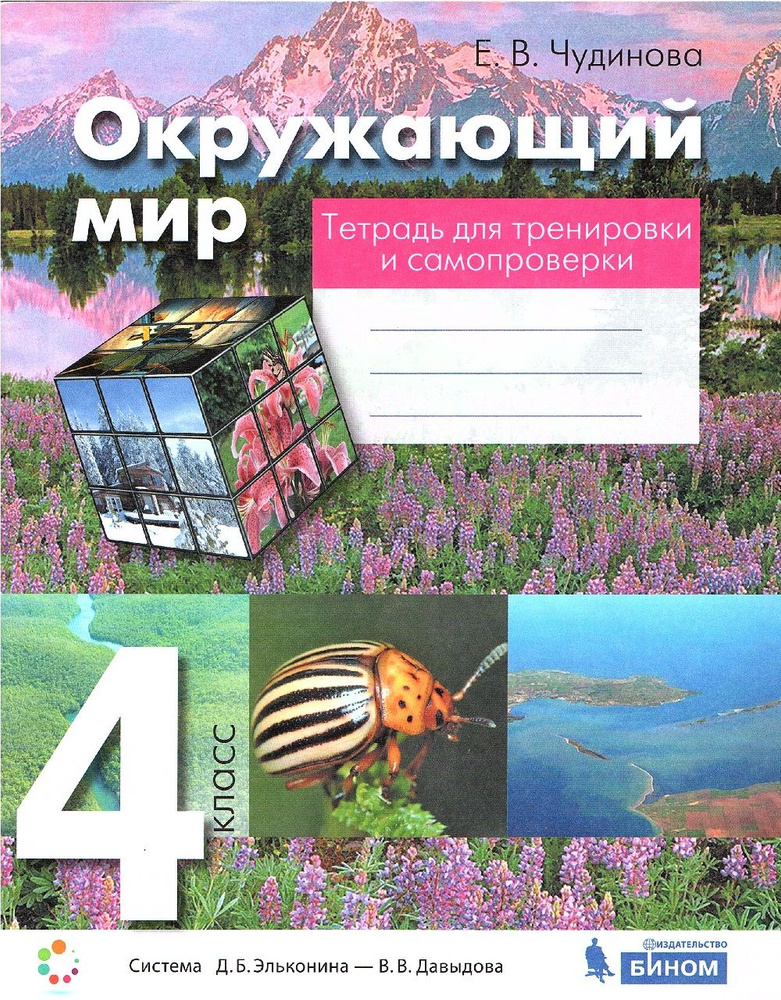 Чудинова Е.В. Окружающий мир 4 класс Тетрадь для тренировки и ...