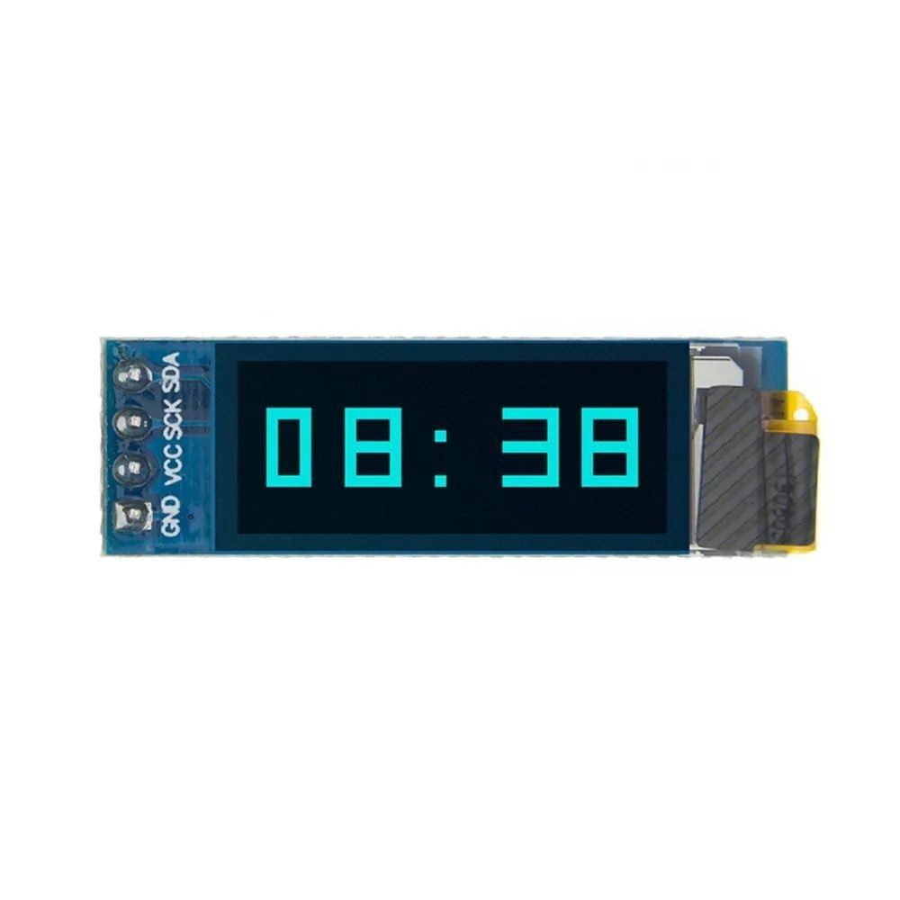 Oled дисплей 0 91 128x32 I2c синий Blue для Arduino Stm32 Nodemcu