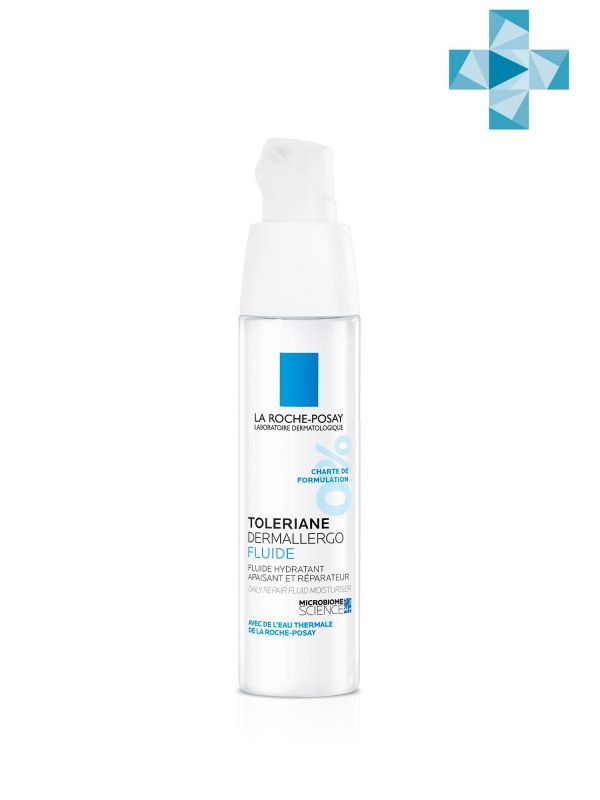 Легкий флюид для лица La Roche-Posay/Ля рош позе Toleriane Dermallergo ...