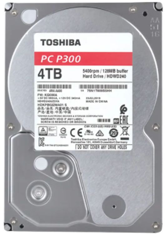 4 ТБ Внутренний жесткий диск Toshiba TS-EXP (HDWD140AZSTA) - купить по ...