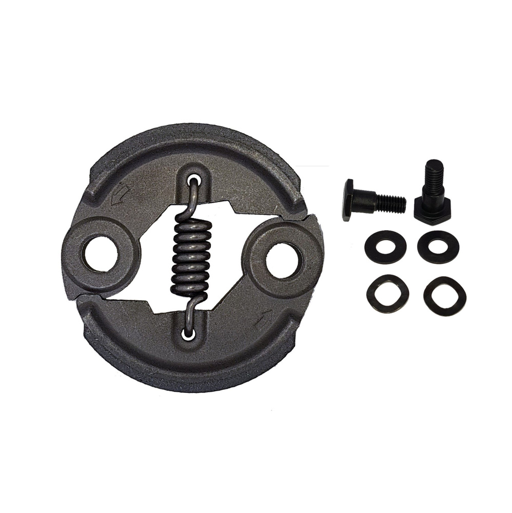 Колодки сцепления (металлические) с болтами для триммер 33 43 52 см3 купить на OZON по низкой ...