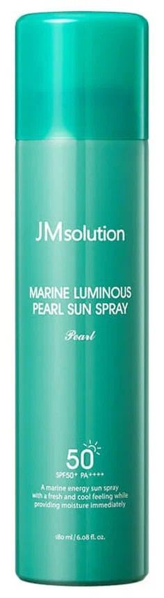 JM Solution солнцезащитный спрей с морскими минералами Marine Luminous Pearl Deep Sun SPF 50 180 ...