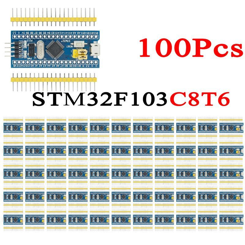 STM32F103C6T6 STM32F103C8T6 ARM STM32 Минимальный системный модуль платы разработки для Arduino ...