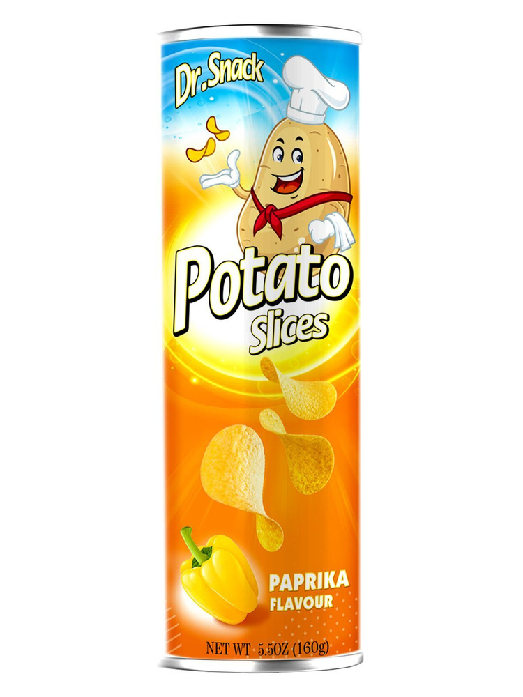 Чипсы картофельные Паприка 160г Dr.Snack купить на OZON по низкой цене ...