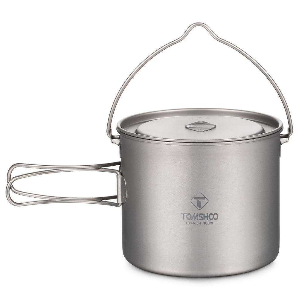 Многофункциональный подвесной горшок TOMSHOO Pure Titanium 1100 мл ...
