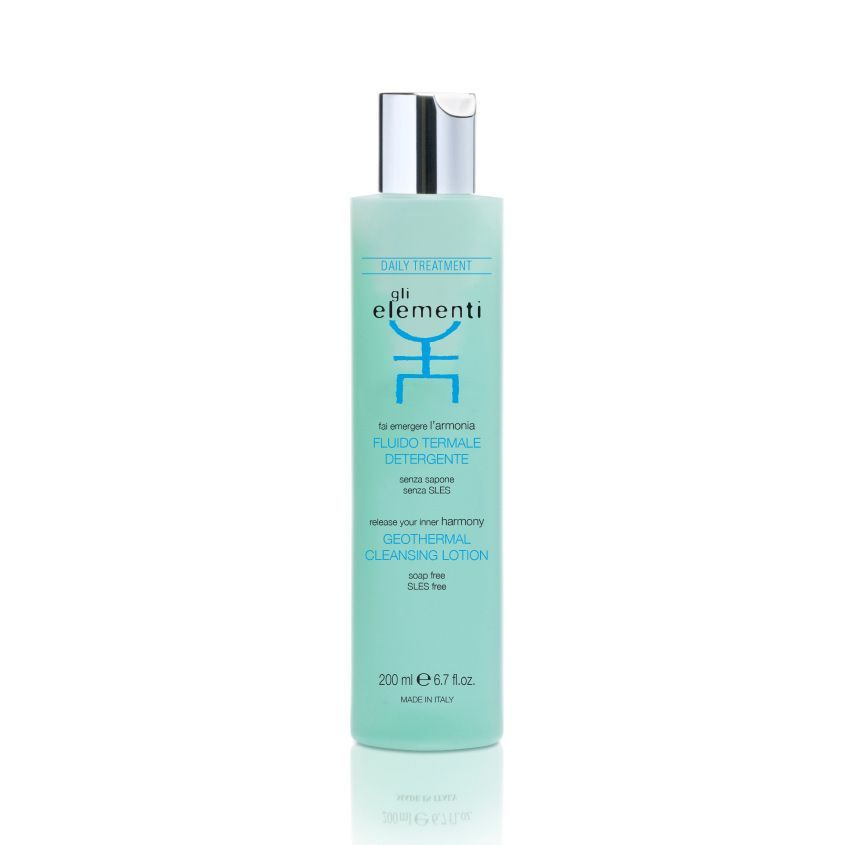 GLI ELEMENTI Лосьон для лица очищающий геотермальный (Geothermal Cleansing Lotion) 200 мл купить ...