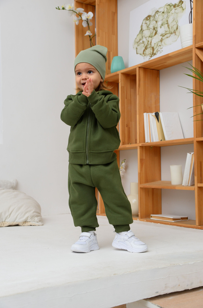 Комплект одежды Девочки, Мальчики by little store Повседневный хаки ...