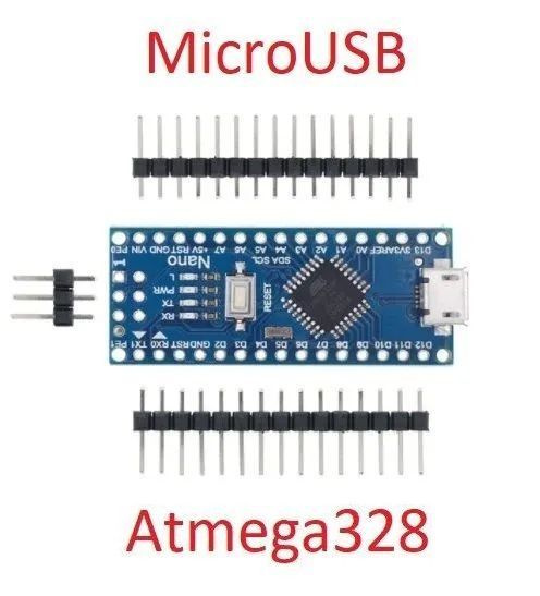 Контроллер плата Arduino Nano Ch340g Microusb купить с доставкой по