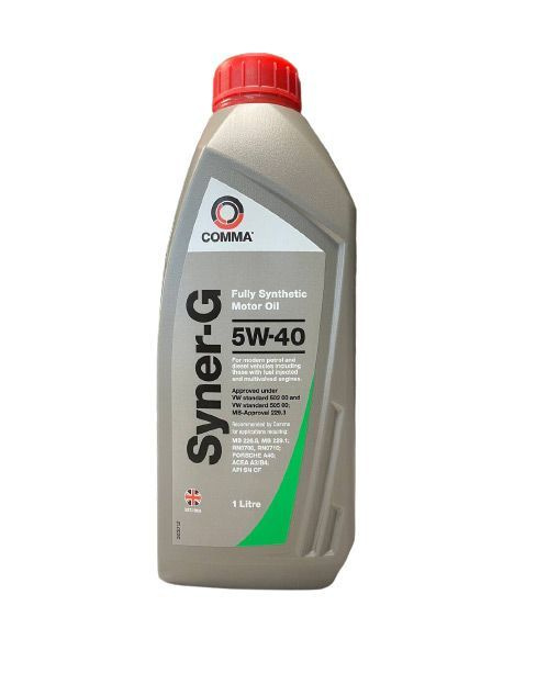 Масло моторное Comma 5W-40 Синтетическое - купить в интернет-магазине ...