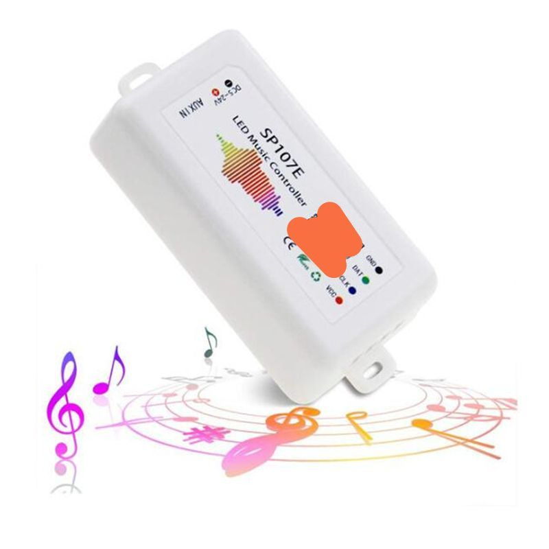 SP107E DC5 24V светодиодный музыкальный контроллер с беспроводным ...