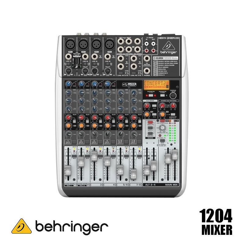 Behringer Xenyx1204USB Микшерный пульт компактный - купить с доставкой ...