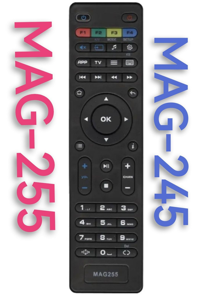 Пульт ДУ HUAYU Пульт MAG-255 (MAG-245) для приставки (ресивера ...
