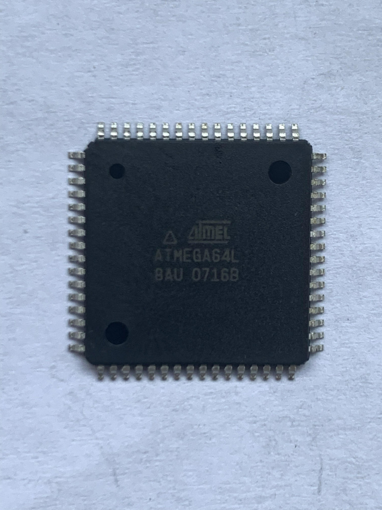 Новая оригинальная модель ATMEGA64L-8AU, инкапсулированная TQFP64, оснащенная электронным ...