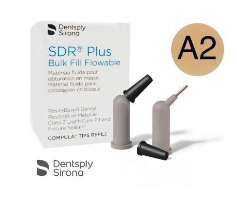 SDR plus (15 компьюл х 0.25г.), оттенок A2 , DENTSPLY купить на OZON по низкой цене (1166613466)