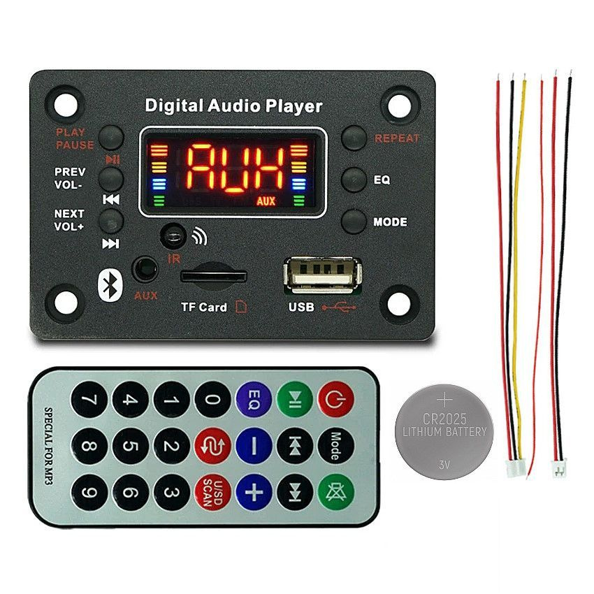 Bluetooth MP3 FM Module V2, Встраиваемый Bluetooth MP3 модуль ...