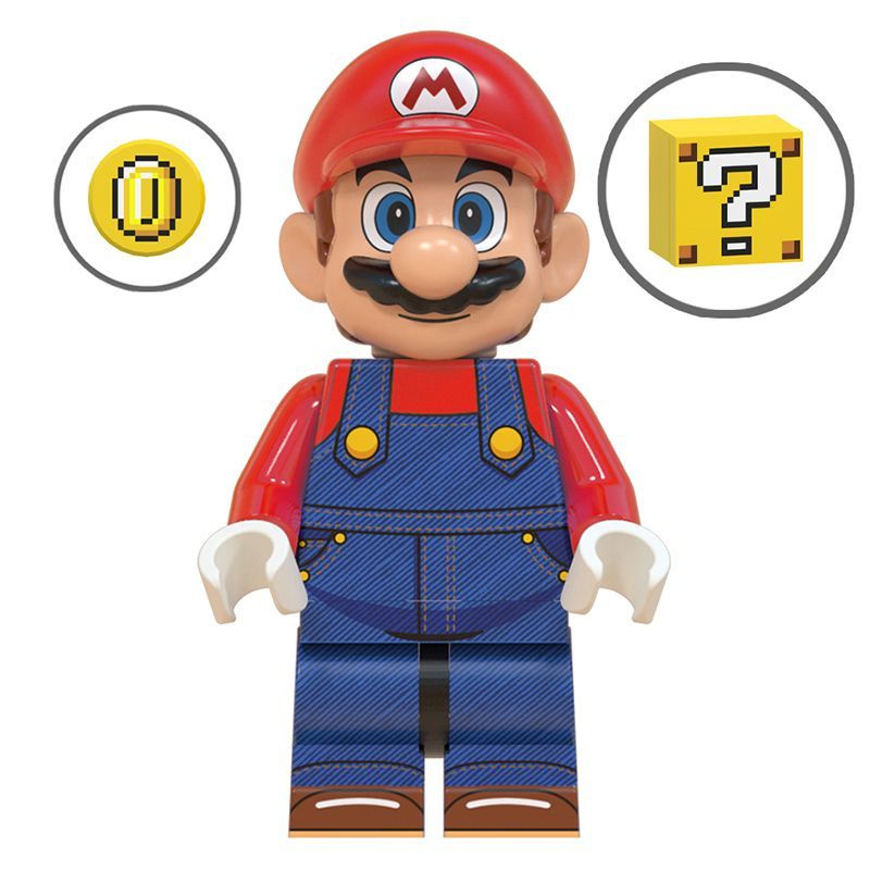 фигурок Конструктор минифигурки совместимы с лего,Марио(Super Mario) 4 ...