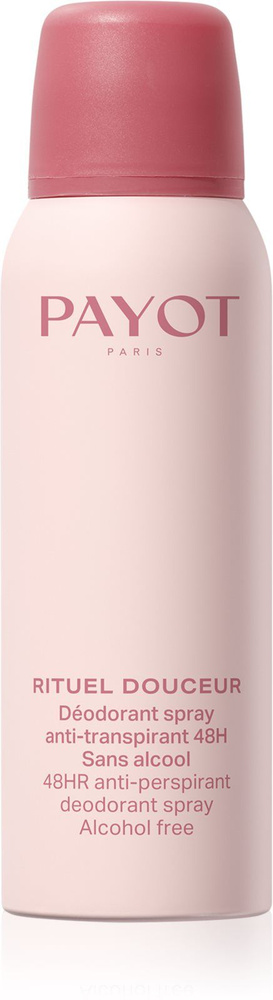 Payot Rituel Douceur 48HR Anti-Perspirant Deodorant Spray Alcohol Free ...