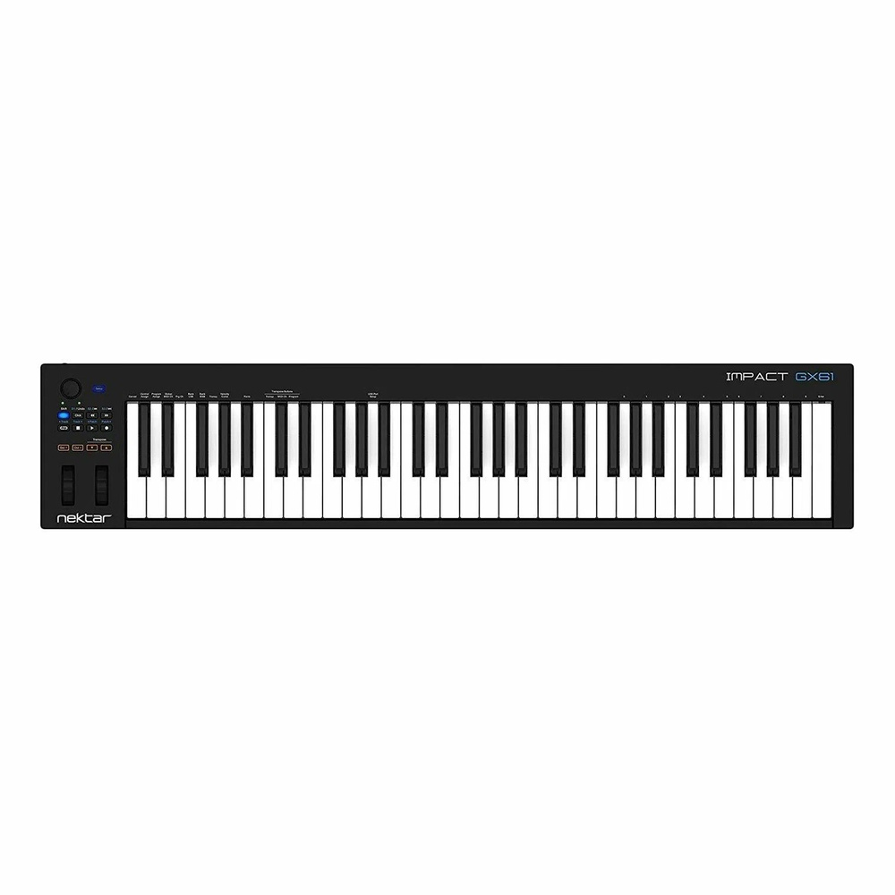 Midi клавиатура Nektar Impact Gx61 черный купить с доставкой по