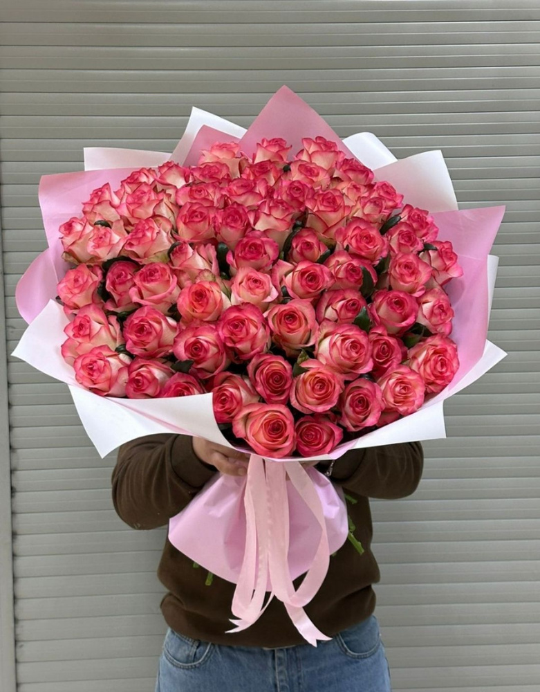 Букет RIGA FLOWERS, 101 шт купить по выгодной цене в интернет-магазине ...