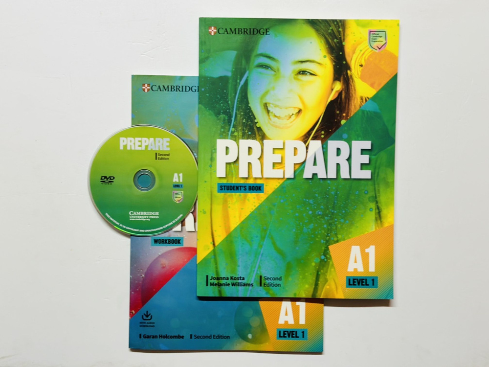 Prepare A1+ Level 1 Second Edition, Второе Издание: Student's Book+Workbook+CD - купить с ...