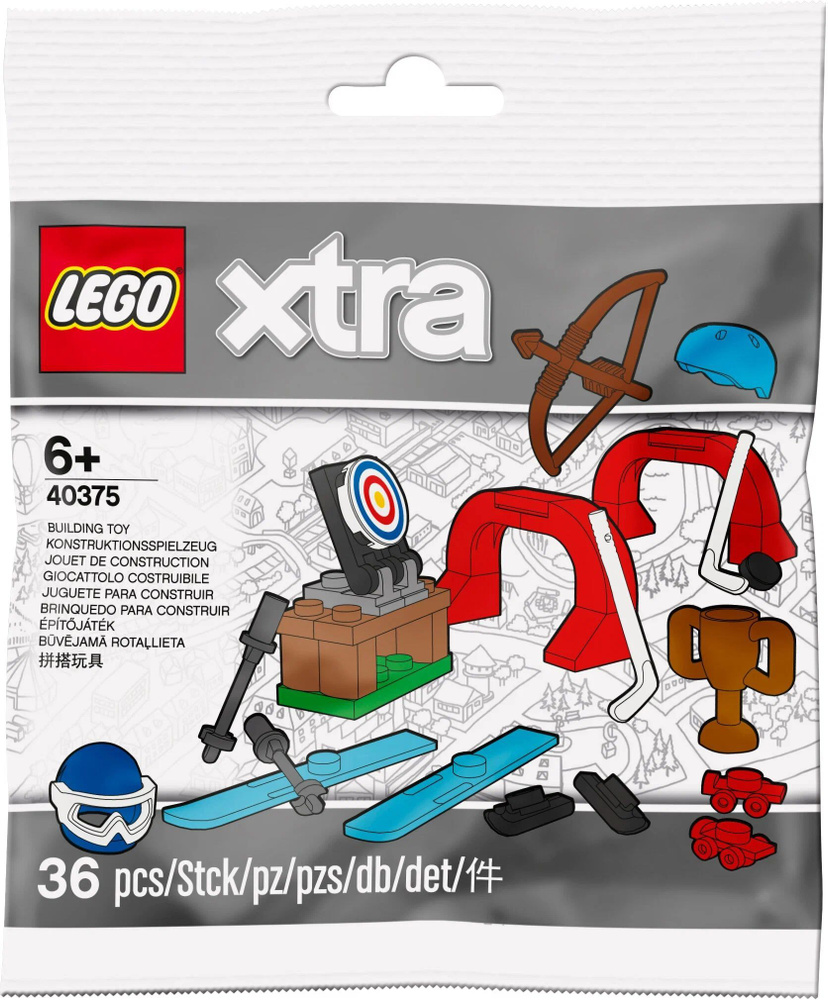 Детали LEGO Xtra 40375 Спорт - купить с доставкой по выгодным ценам в ...