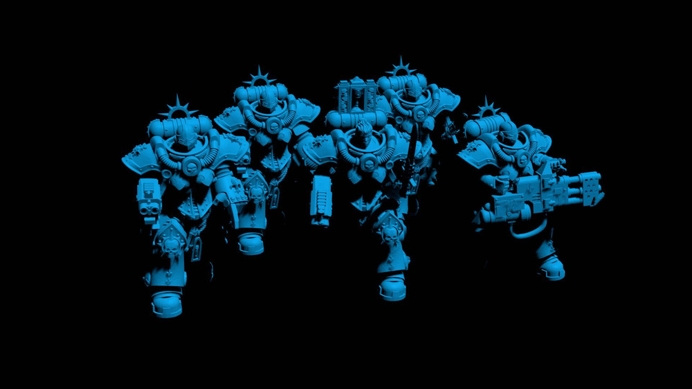 Игровые миниатюры Retributor Сёстры Битвы Warhammer 40K 5шт. (Adepta ...