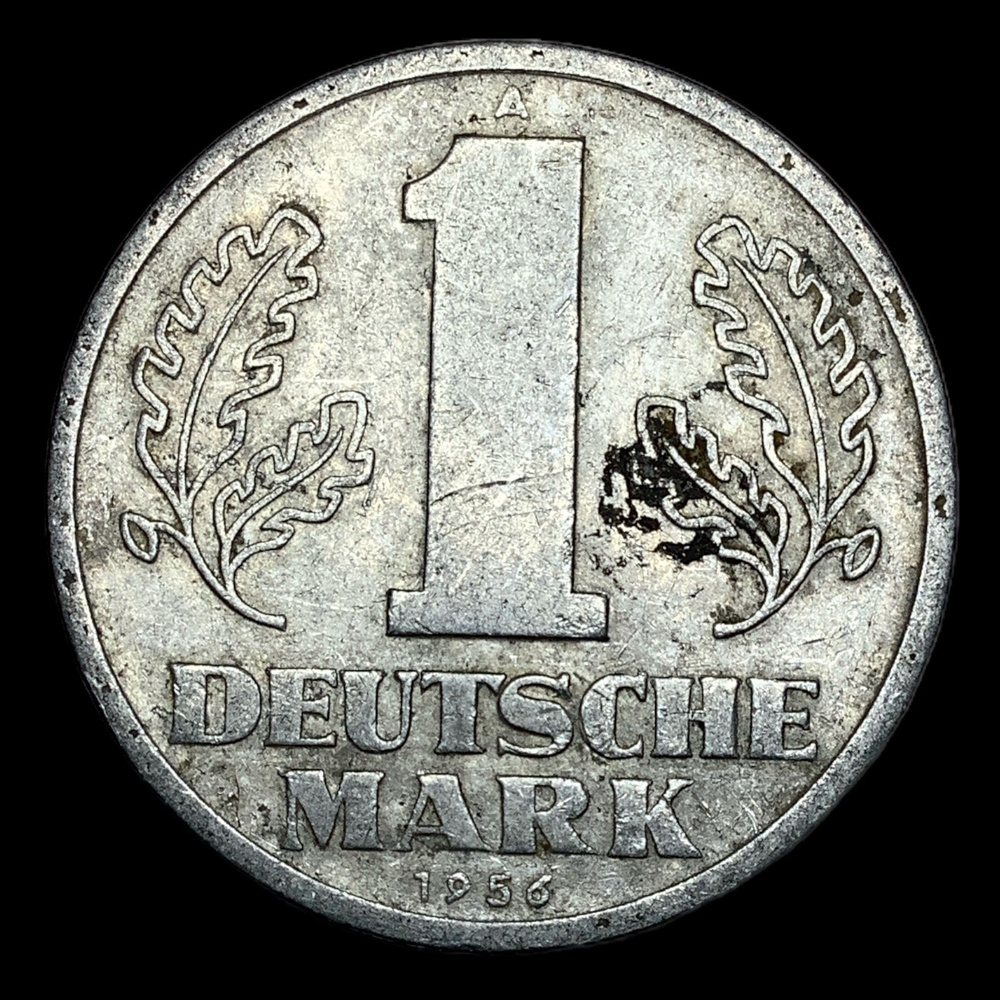 Монета Германия 1 марка 1956 года. Листья - купить в интернет-магазине OZON с быстрой доставкой ...