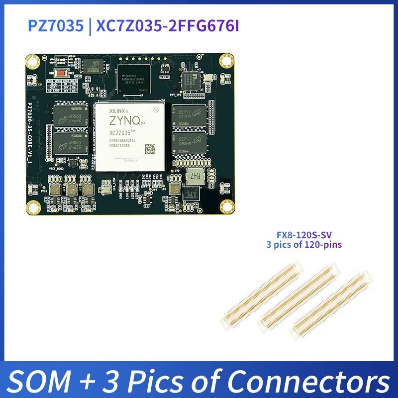 Puzhi 7035 SOM 676I Xilinx Zynq-7000 SoC XC7Z035 Основная плата FPGA ...