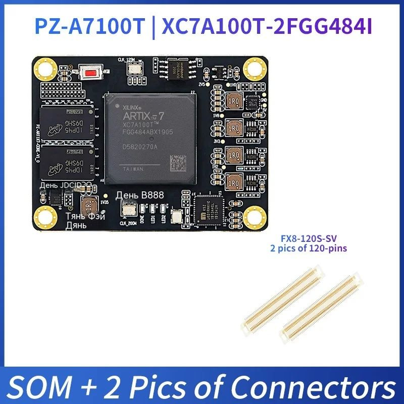PuZhi PZ-A7100T-SOM Xilinx SoC Artix-7 XC7A100T Основная плата FPGA ...