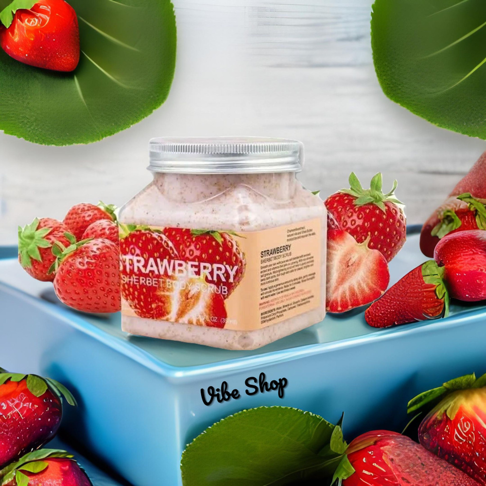 Скраб для тела Strawberry Sherbet Body Scrub 350 Ml купить с доставкой по выгодным ценам в