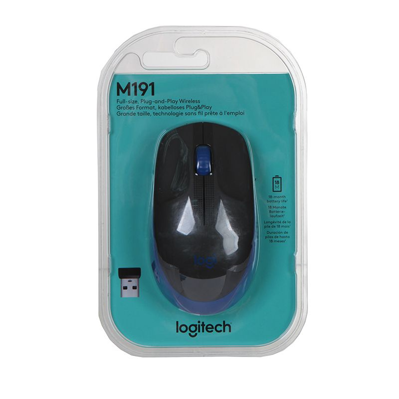 Мышь Logitech M191 M191, разноцветный - купить по выгодной цене в ...