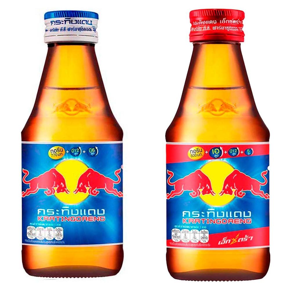 Энергетический напиток Red Bull Krating Daeng Extra ABC & Krating Daeng ...