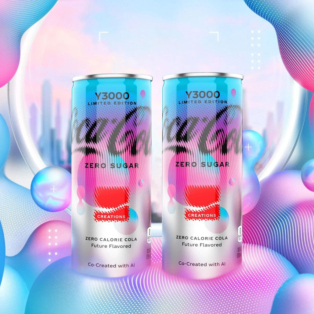 Газированный напиток Coca-Cola Y3000 Zero Sugar Limited Edition 2 шт ...
