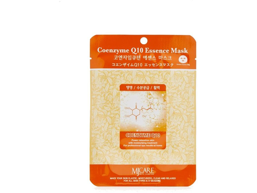 Маска тканевая коэнзим Mijin Care Coenzyme Q10 Essence Mask - купить с ...