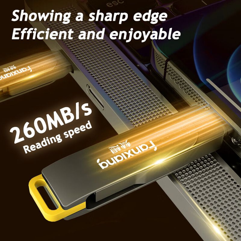 USB-флеш-накопитель FANXIANG USB3.2 Gen1 Type-C 260MB/S 64 ГБ - купить по выгодной цене в ...