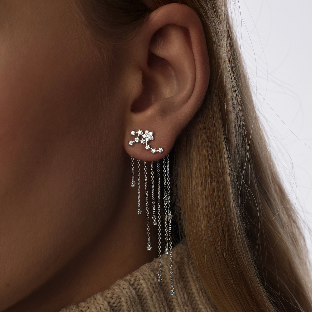 Miestilo Серьги гвоздики пусеты трансформеры серебро 925 женские ...