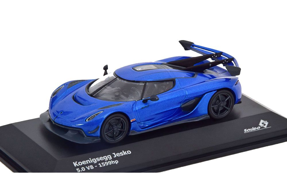Модель коллекционная Koenigsegg jesko 5 0 V8 2021 blue metallic купить ...