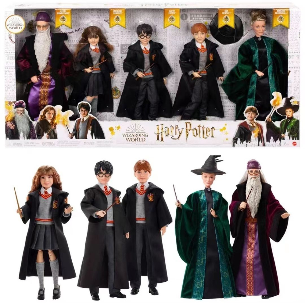 Mattel - Коллекционные куклы Гарри Поттера - полный набор из 5 частей ...