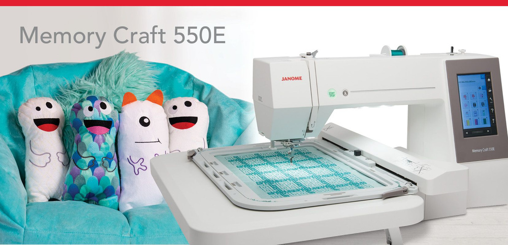 Вышивальная машина Janome Memory Craft 550E / MC 550 E - купить с ...