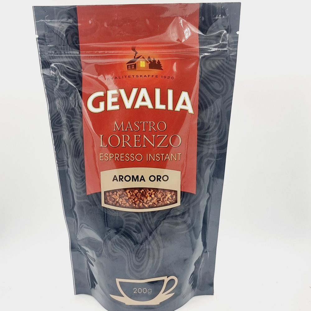 Кофе растворимый Gevalia Mastro Lorenzo Espresso Instant Aroma Oro 200 ...