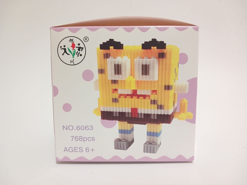 XC Magic Block 3D конструктор из миниблоков "Губка Боб" "SpongeBob ...