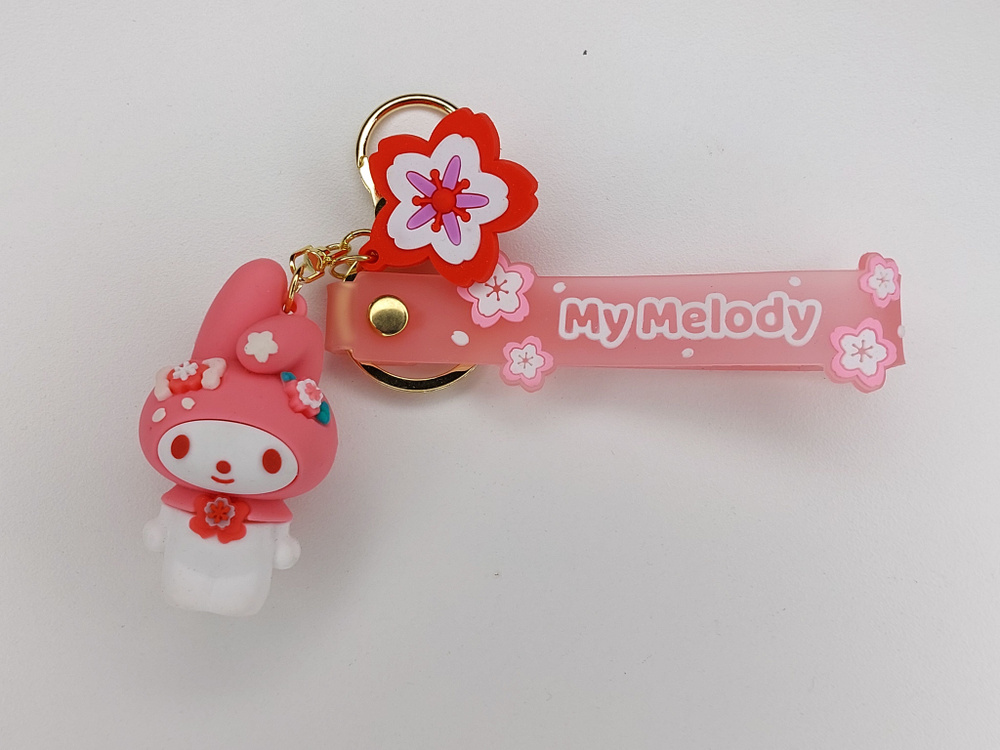 Брелок Keychain силиконовая фигурка Мелодия из мультика Хелло Китти My