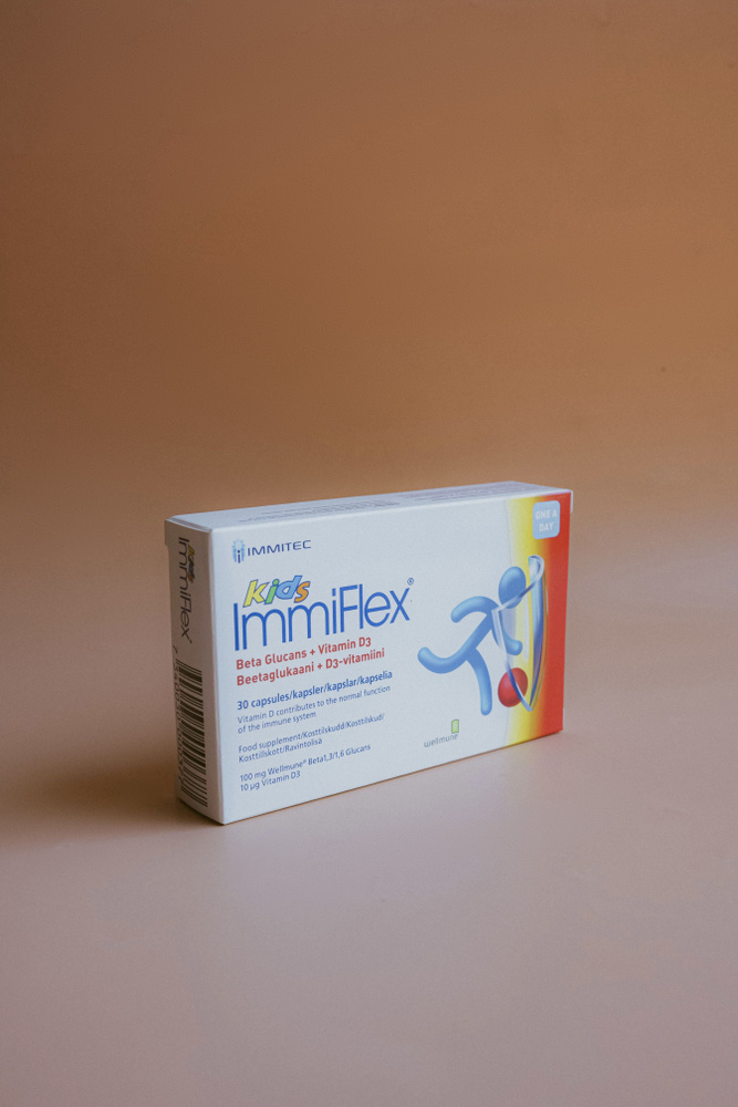 IMMITEC ИммиФлекс ImmiFlex Kids 30 капсул Норвегия - купить с доставкой ...