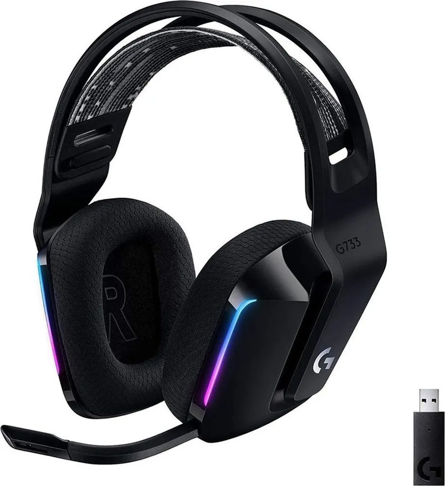 Наушники Полноразмерные Logitech G G733 - купить по доступным ценам в ...