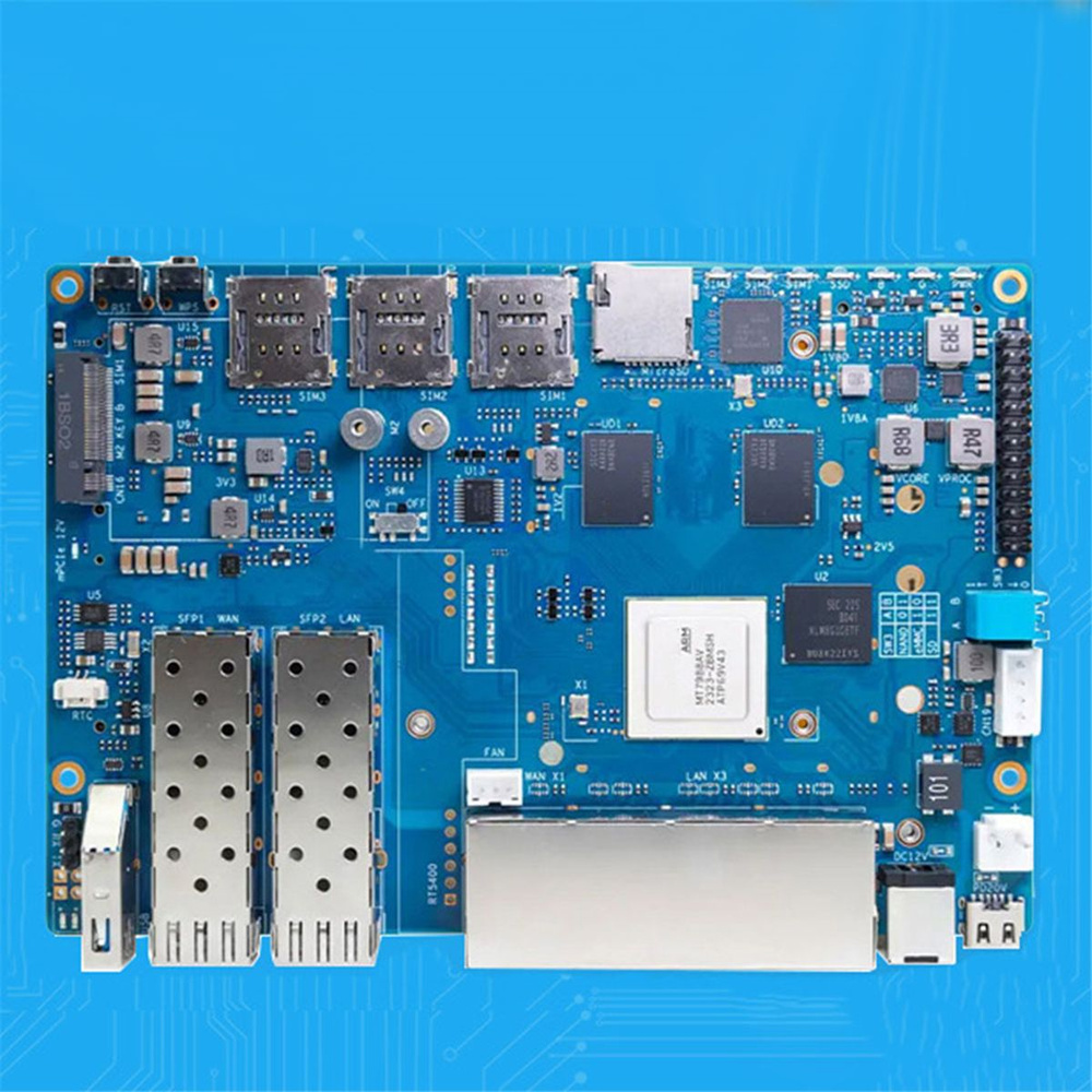 Для материнской платы Banana Pi-R4 MT7988 Модуль макетной платы ...