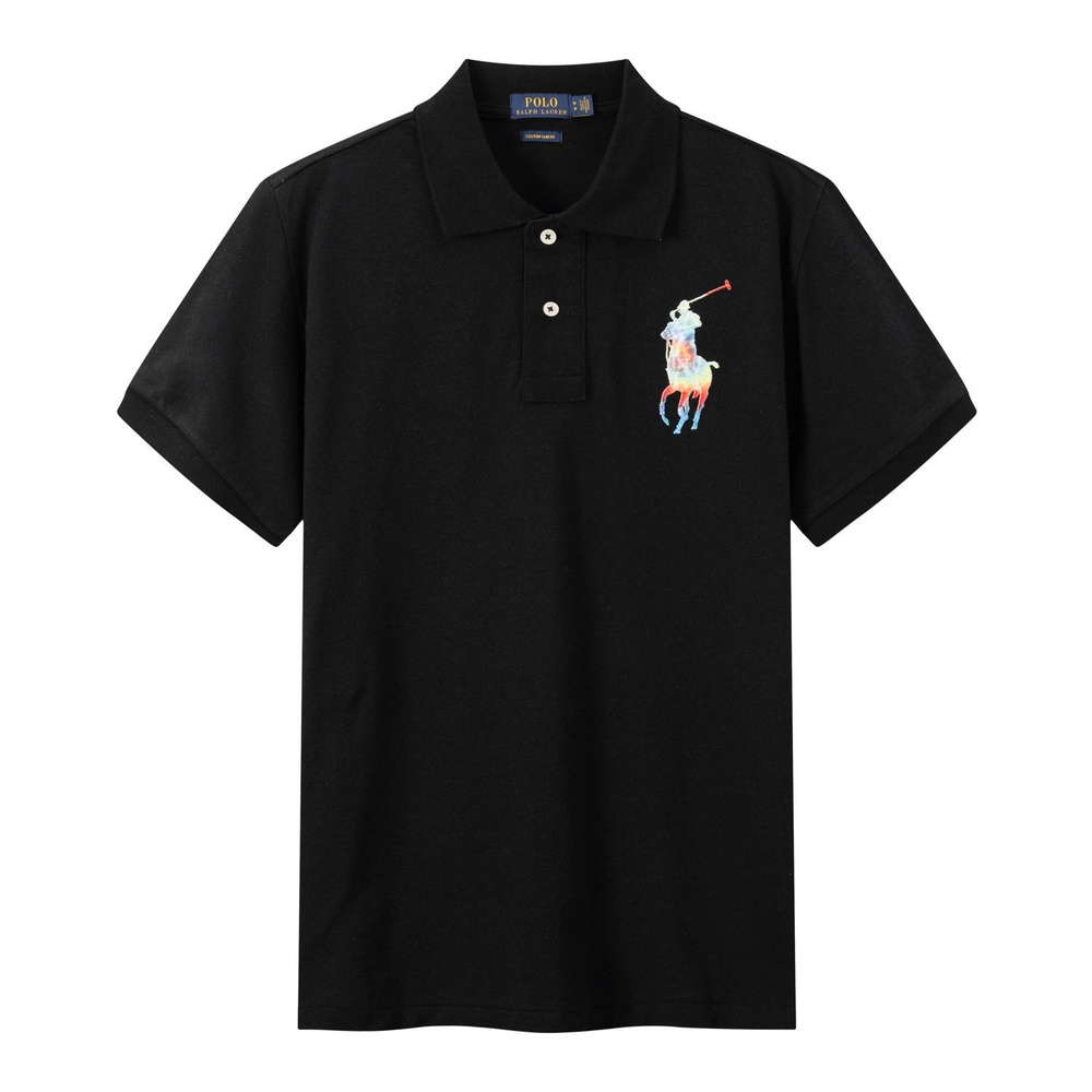 Футболка Polo Ralph Lauren, размер 44, цвет черный - купить по выгодной ...